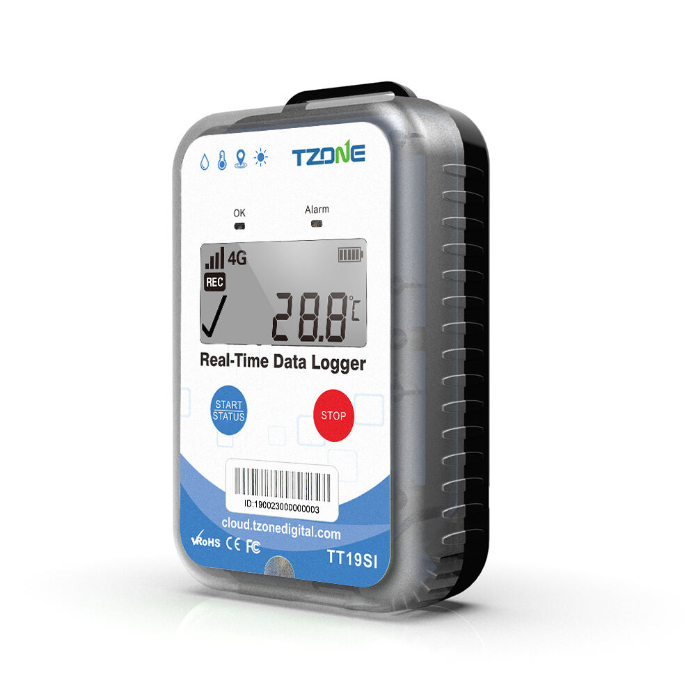 Tzone - Real-Time IoT Solution | 4G Temperature and Humidity Data Logger with GPS